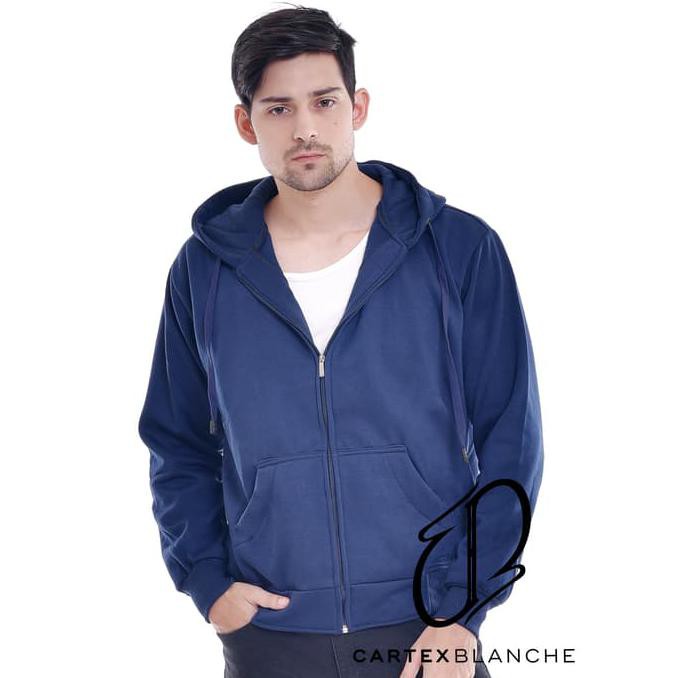 Jual HOODIE SHOPEE. JAKET SWEATER HOODIE SLETING POLOS NAVY WOMAN PASTI ...