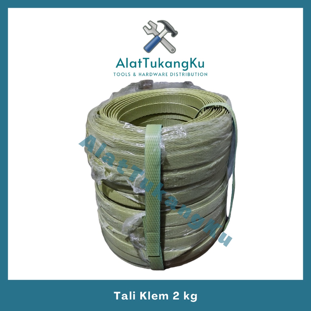 Jual Tali Klem Kalasa Kalas 2 Kg / Tali Klem Strapping Band/ Tali ...