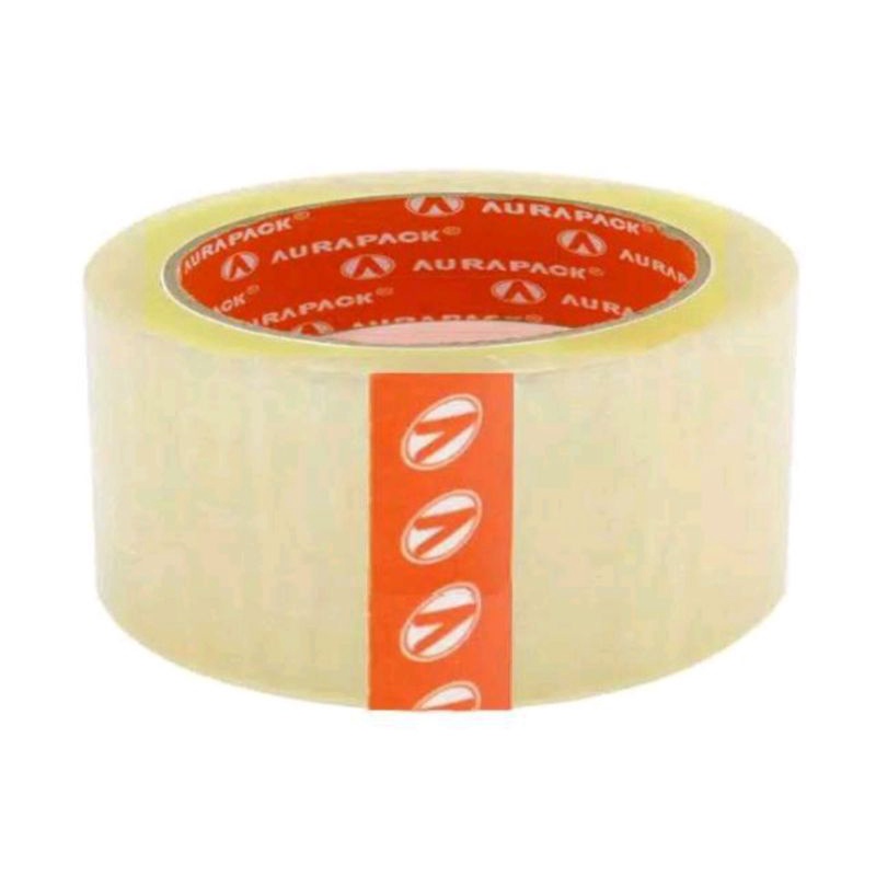 Jual LAKBAN BENING / LAKBAN OPP 2 INCH X 100 YARD / AURAPACK / LAKBAN BESAR 45MM | Shopee Indonesia