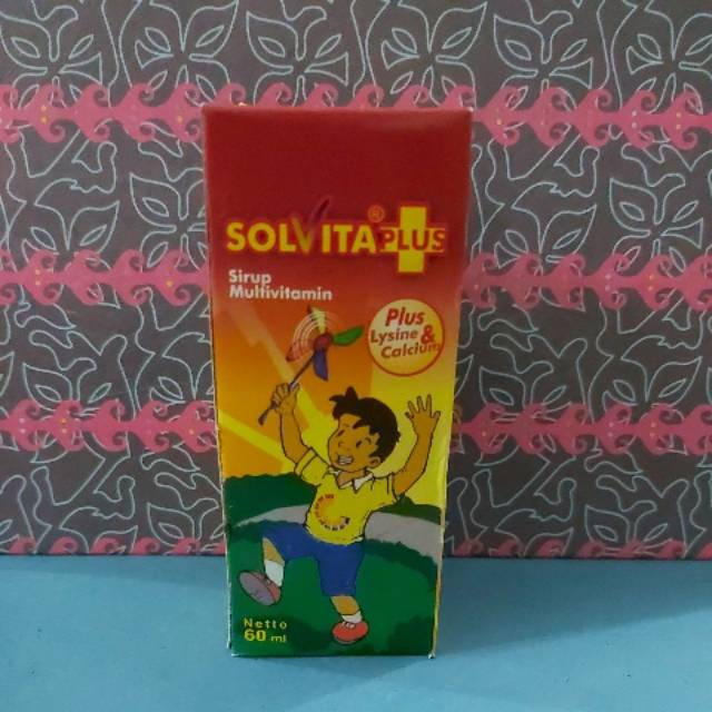 Jual Solvita plus syrup 60ml | Shopee Indonesia