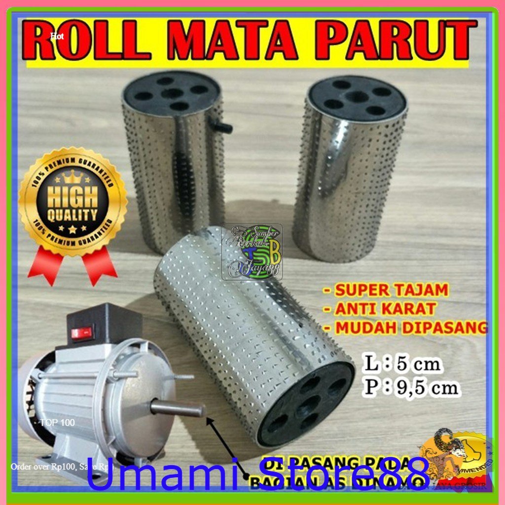 Jual Roll Mata Parut Kelapa Pisau Parut Kelapa Sparepart Parutan Kelapa ...