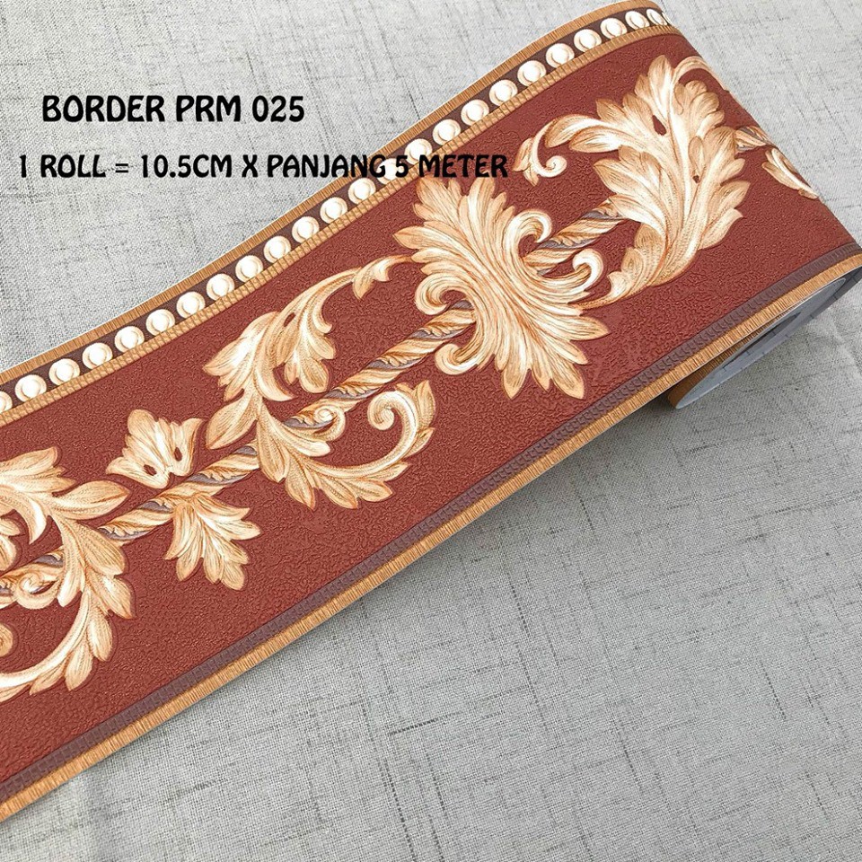 Jual BORDER LIST WALLPAPER LIST PREMIUM UK. 10CMX5M WALLPAPER LANTAI ...