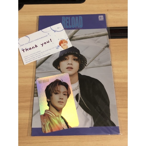 Jual Standee hologram / holo haechan reload nct dream | Shopee Indonesia