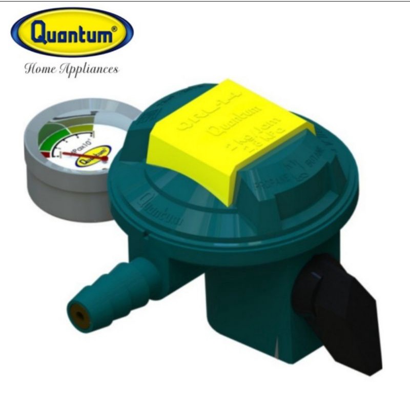 Jual Kepala Gas Regulator Gas Quantum QRL 14 Sensor Gas meter | Shopee ...