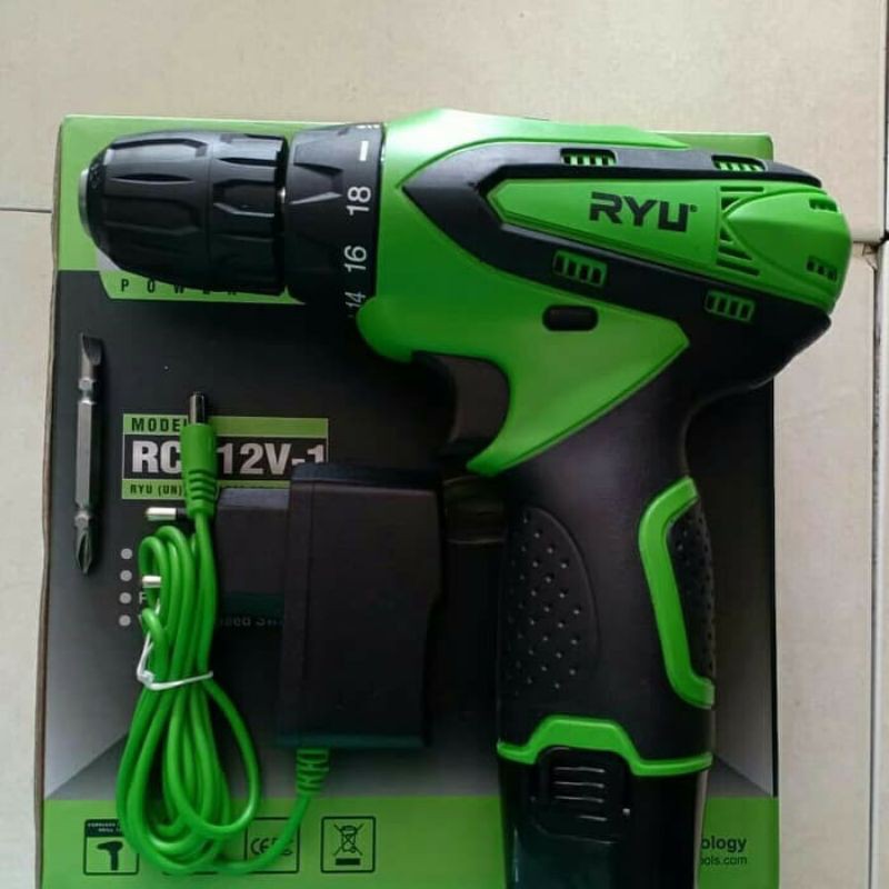 Jual Ryu rcd12v-1 / bor baterai 12v ryu / bor cordless 12v ryu rcd12v-1 ...