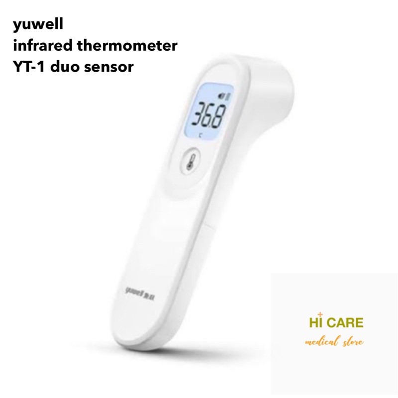 Jual YUWELL INFRARED TERMOMETER YT - 1 Duo Sensor Thermometer Head ...