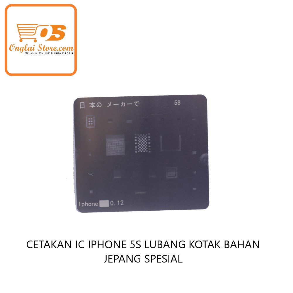 Jual TOOL'S CETAKAN IC Handphone 5S LUBANG KOTAK BAHAN JEPANG SPESIAL ...