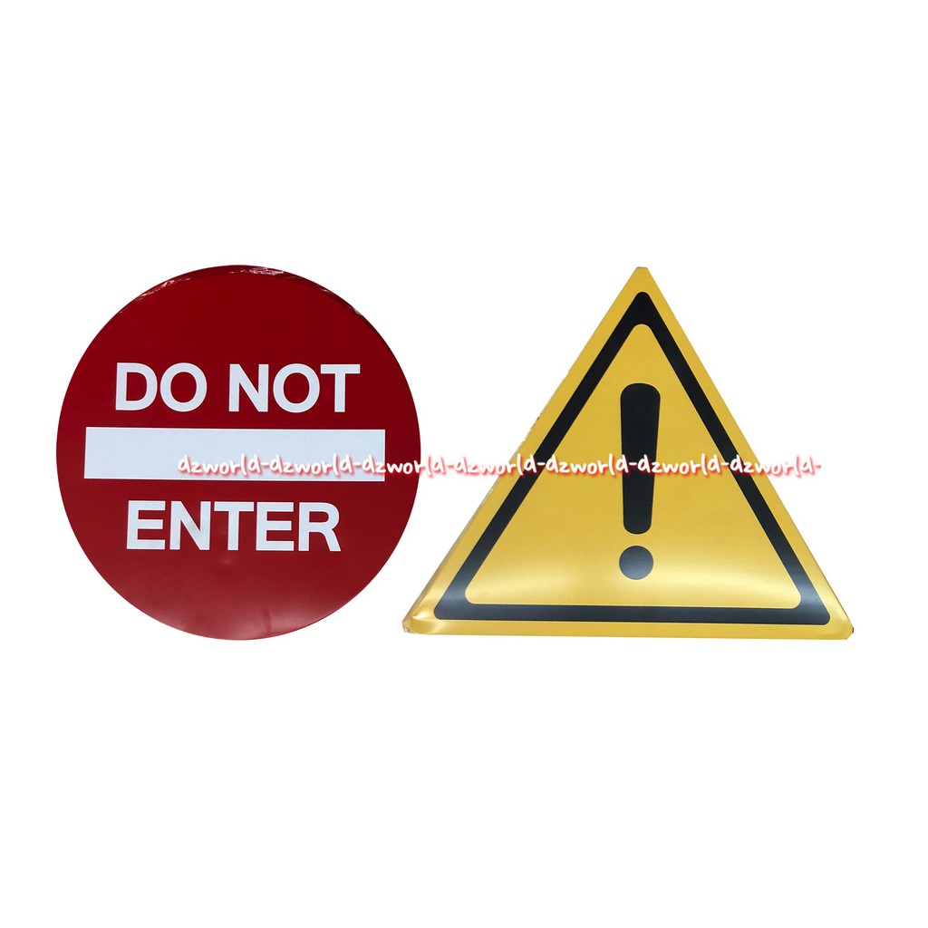 Jual Krisbow Rambu Rambu Plat Seng Do Not Enter Rambu Jalan Dilarang