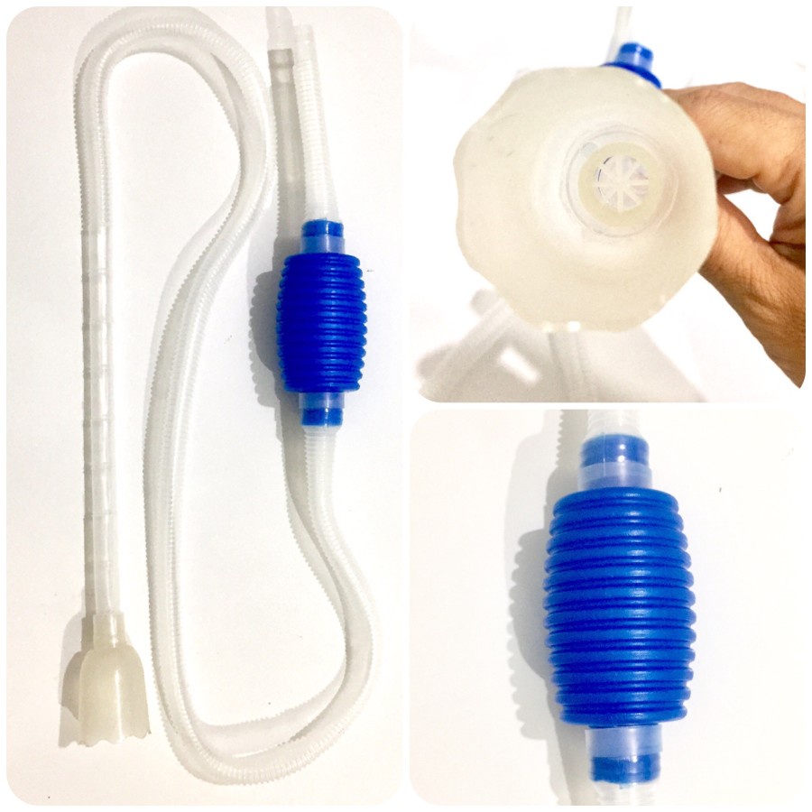 Jual Pompa Aquarium Siphon Sifon Penyedot Kotoran Air Cleaner Pump ...