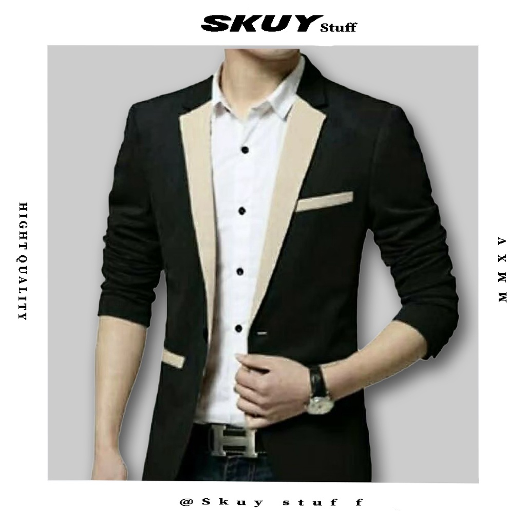 Jual JAS SLIMFIT / JAS COWOK/ JAS BLAZER MATRIX CREAM / JAS PRIA MURAH JAS NIKAH JAS WISUDA ...