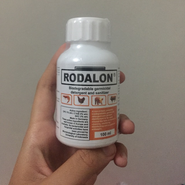 Jual RODALON BIANG DISINFEKTAN 100ml ORIGINAL - Antiseptic ...