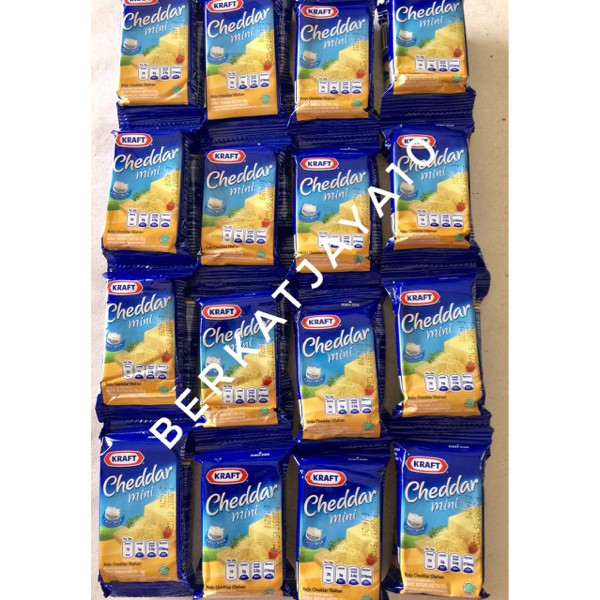 Jual PROMO MURAH Sachet Kecil Keju Kraft Cheddar Cheese Mini 30 gram ...