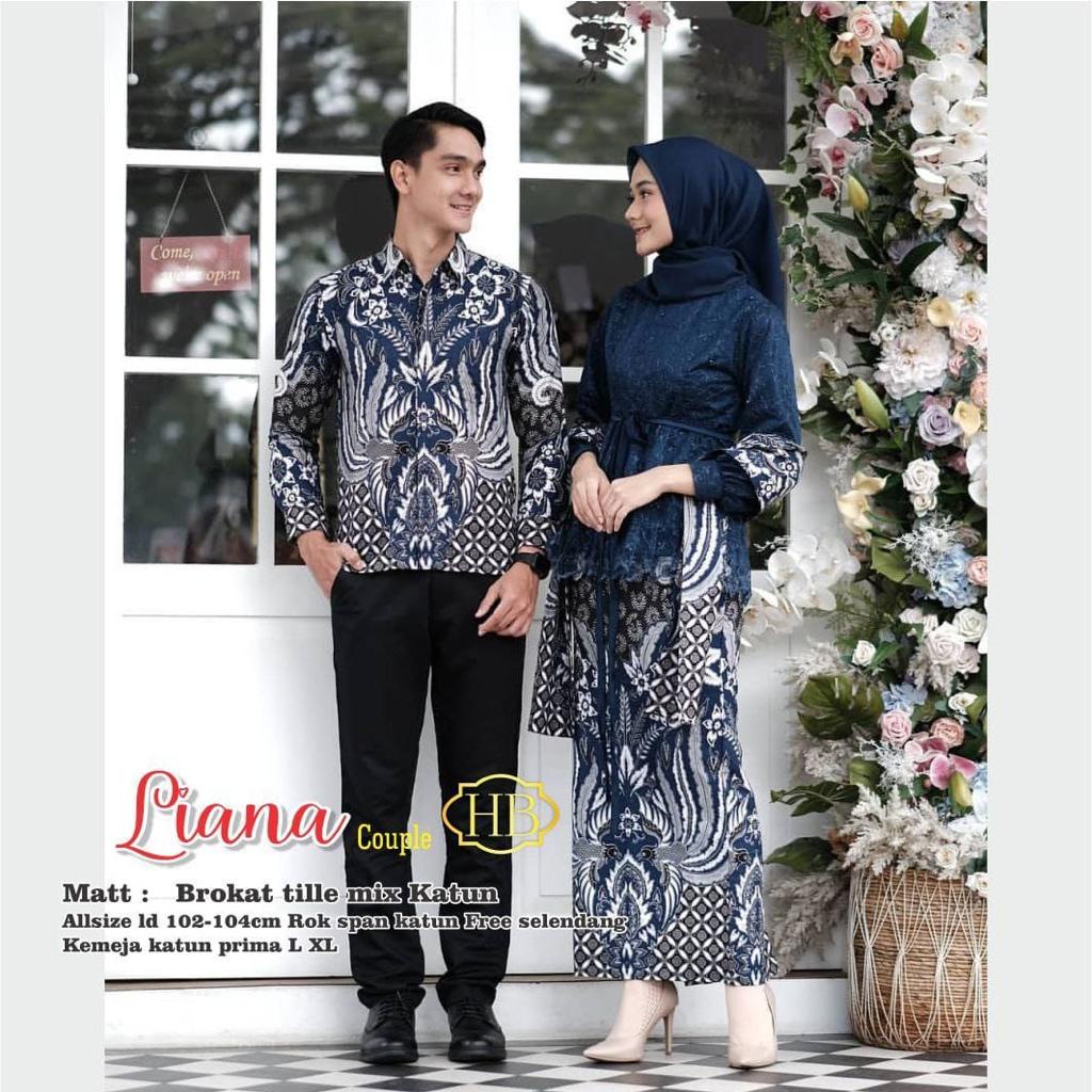 Jual Baju Batik Couple Kebaya Wanita Kondangan Pesta - Kebaya Fashion ...