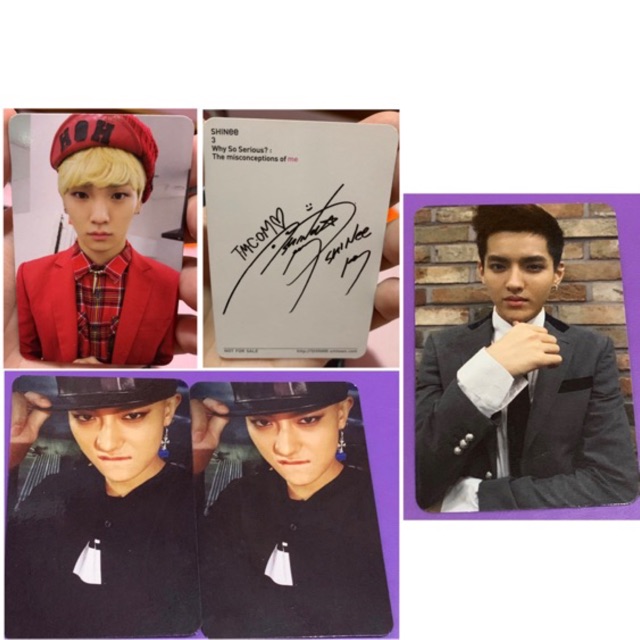 Jual [OFFICIAL] EXO TAO KRIS AND SHINEE KEY PHOTOCARD | Shopee Indonesia