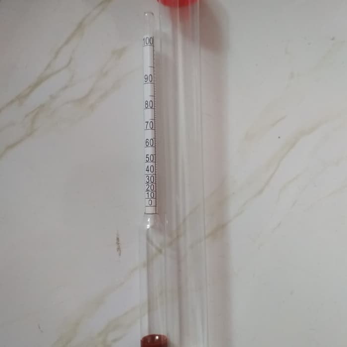 Jual Alkohol meter 0 - 100% Alkoholmeter Alcoholmeter Kadar Alkohol ...