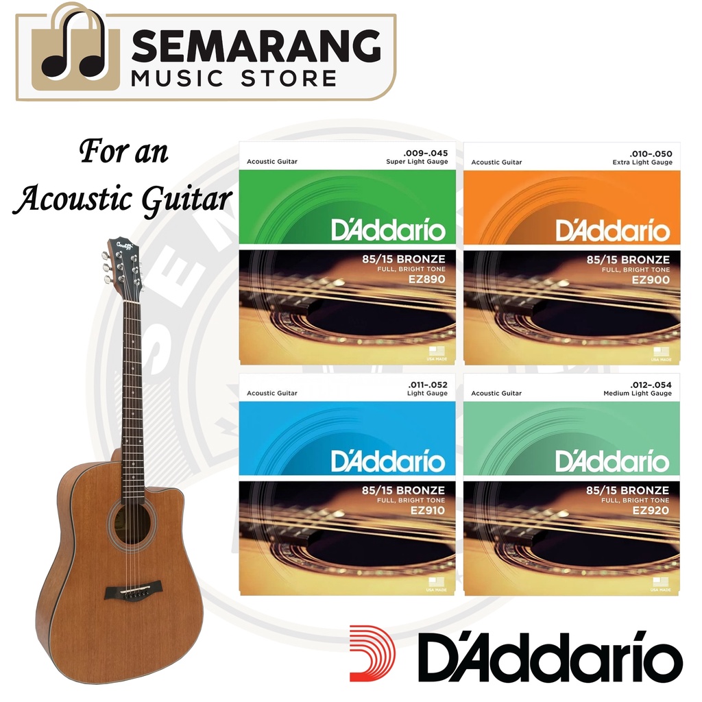 Jual Senar Gitar Akustik String Acoustic EZ890 EZ900 EZ910 EZ920 ...