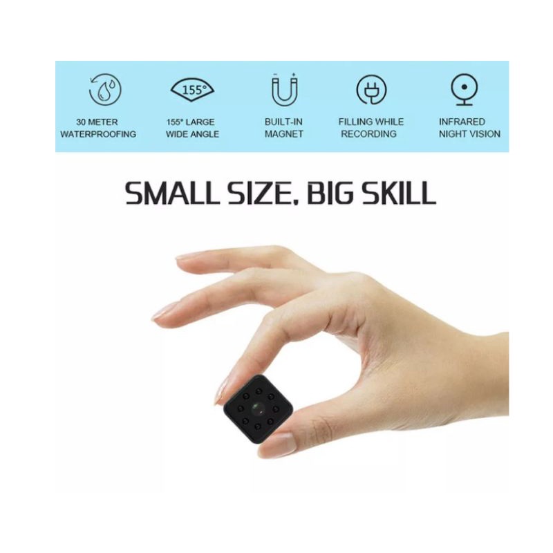 Jual cctv WiFi IP kamera camera wireless super mini kecil kotak motion ...