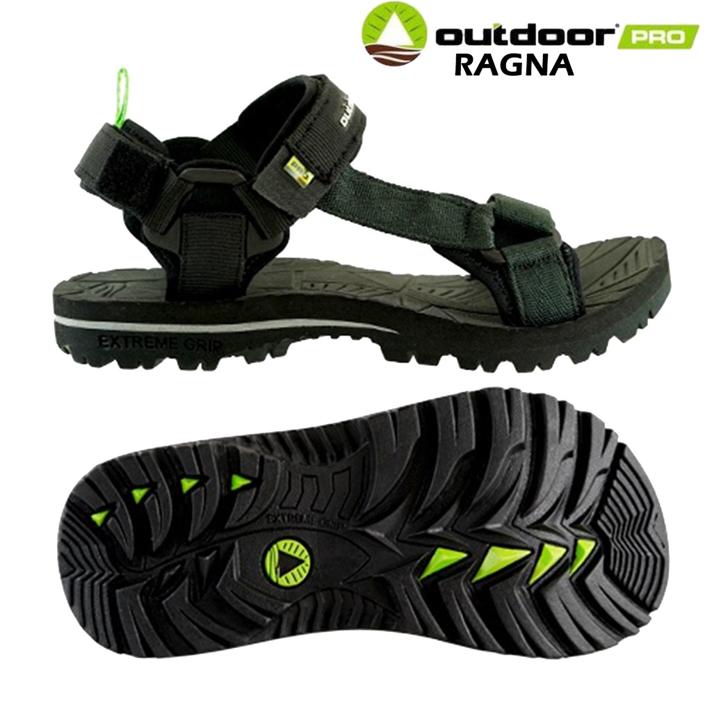 Jual Sandal Gunung Outdoor Pro Ragna Original Warna Hitam | Shopee Indonesia