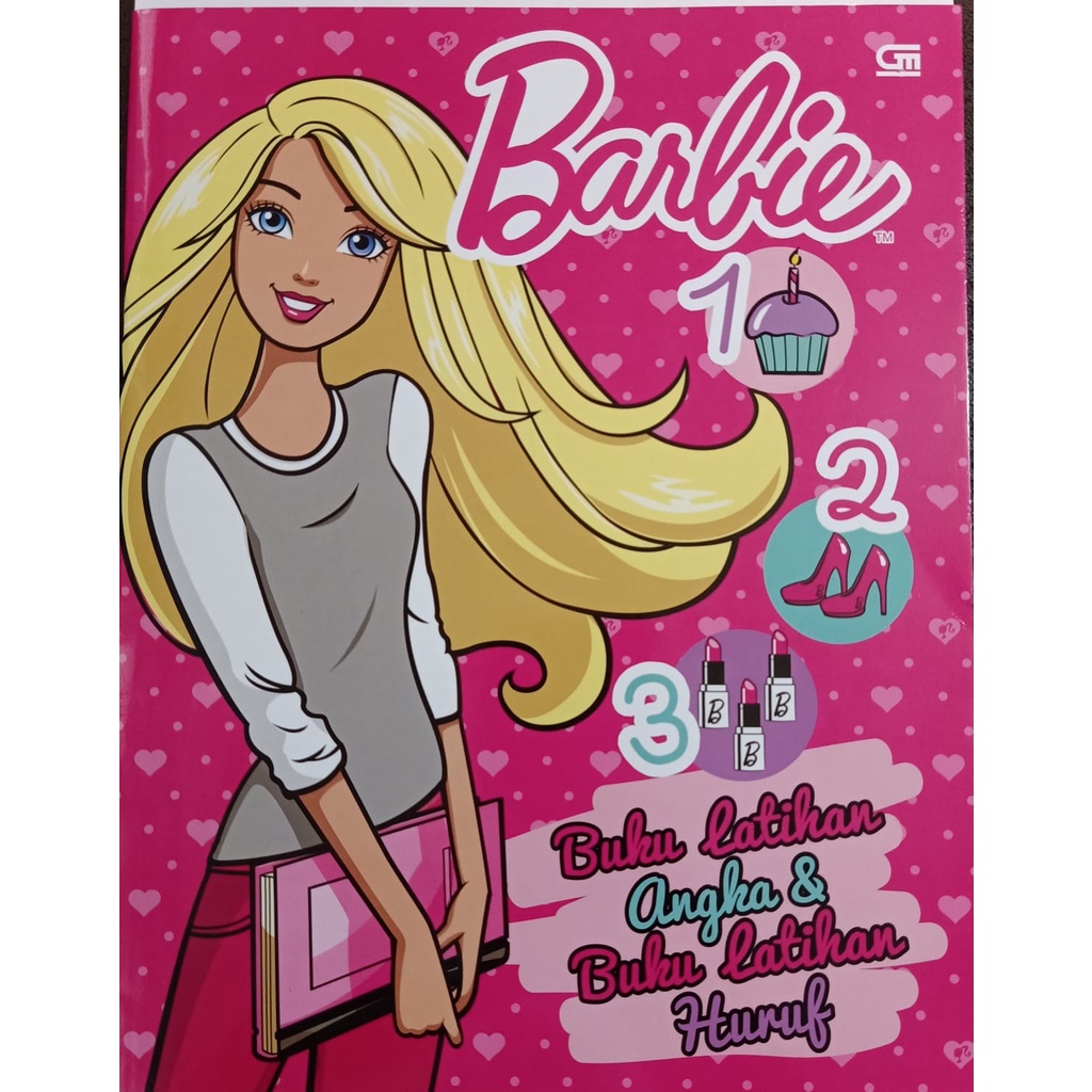 Jual Buku Aktivitas Anak Barbie " Buku Latihan Angka& Huruf" | Shopee ...