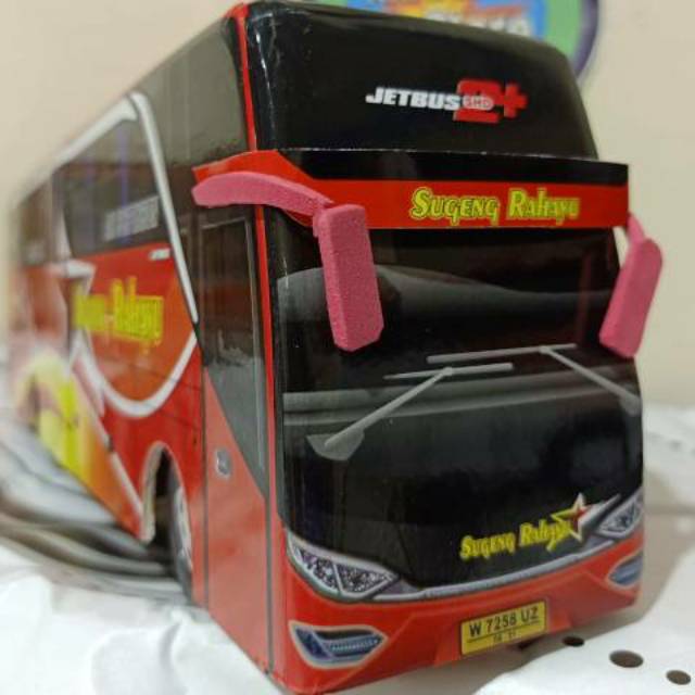 Jual Miniatur Bus bis / mainan bus bis Sugeng Rahayu Legacy SR2 ...