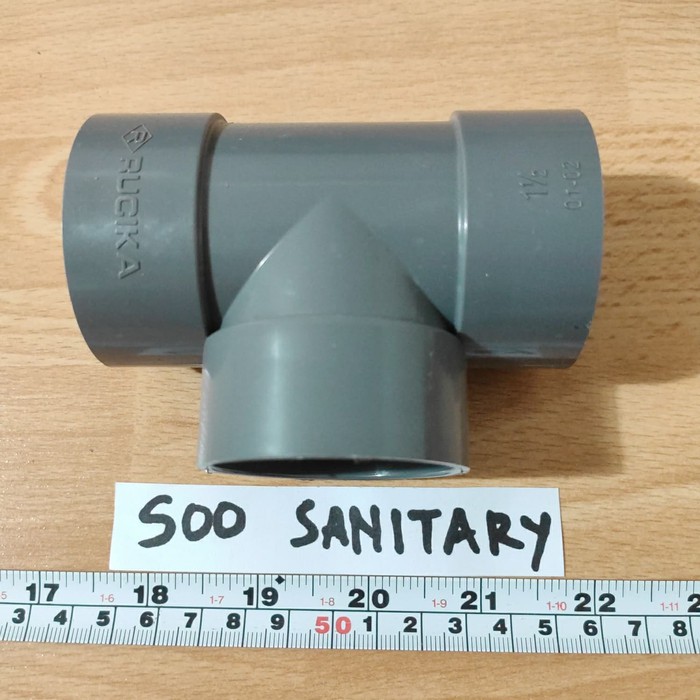 Jual Tee D 1 1/2" Inch Rucika PVC - T Pipa Polos | Shopee Indonesia