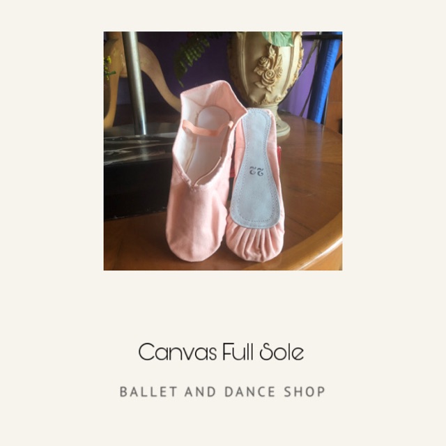 Jual Sepatu Ballet - Canvas Full Sole | Shopee Indonesia