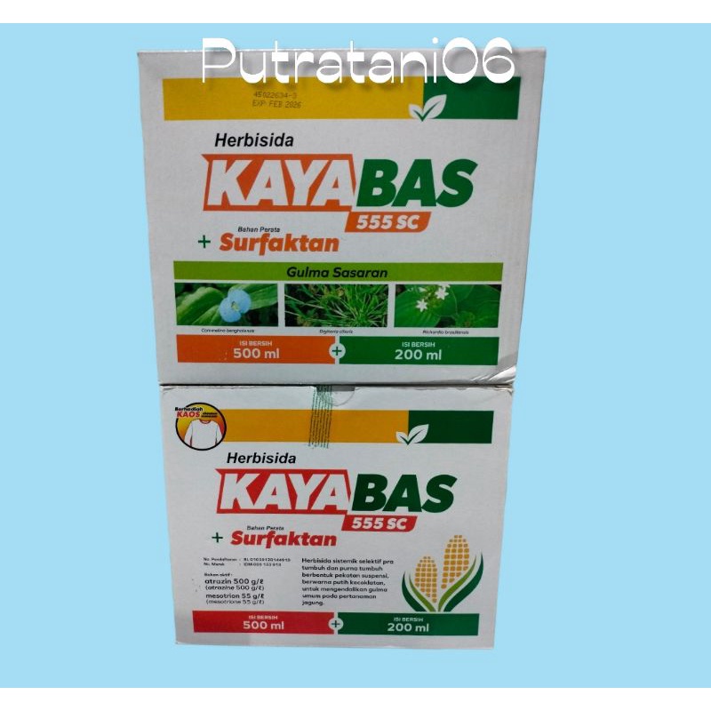 Jual Kayabas 555 SC 500 ml Herbisida pembasmi Rumput Untuk Tanaman Jagung | Shopee Indonesia