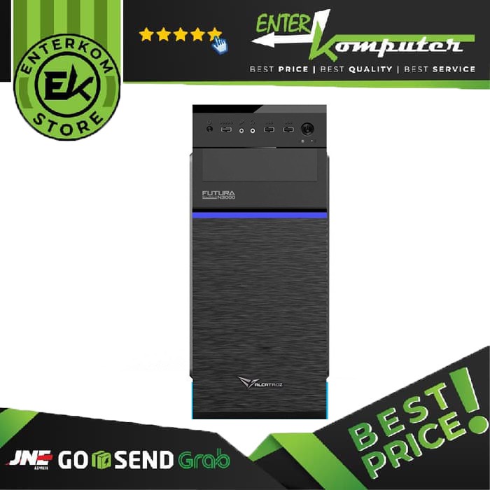 Jual Powerlogic Futura Black N3000 - 450W - Casing PC | Shopee Indonesia