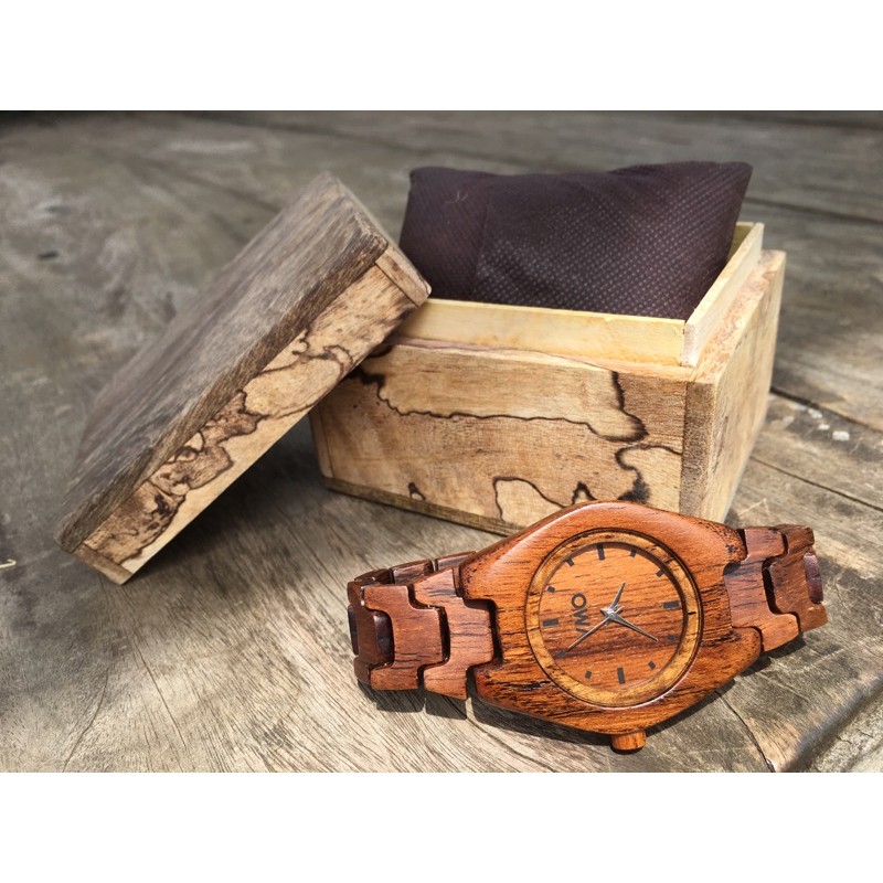 Jual Owa Mayo - jam tangan wanita - jam tangan kayu - jam tangan analog ...