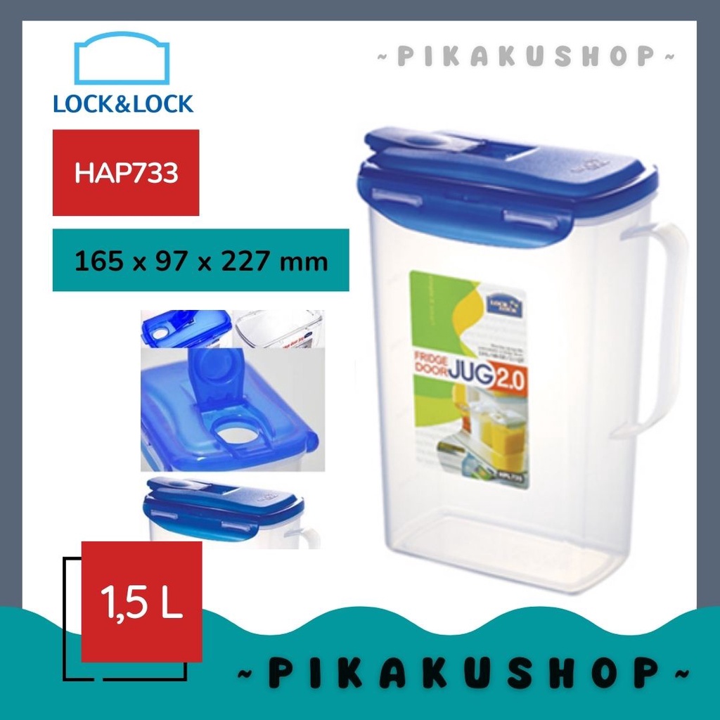 Jual Lock & Lock n Lock HPL733 - Water Jug 1.5L Lock&Lock Botol Air ...