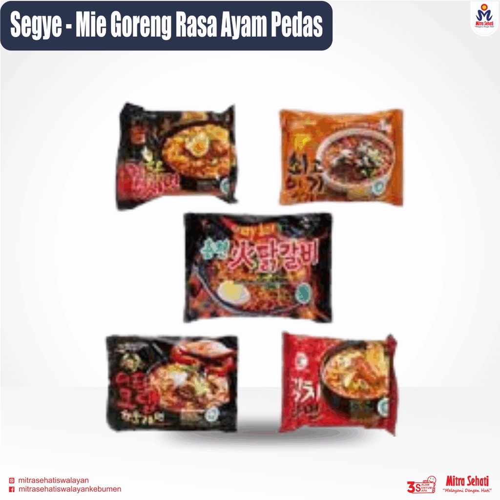 Jual MIE KOREA SEGYE, MIE INSTAN, SAMYANG CHICKEN RAMEN CUP 105gr [ Mitra Sehati Swalayan ...