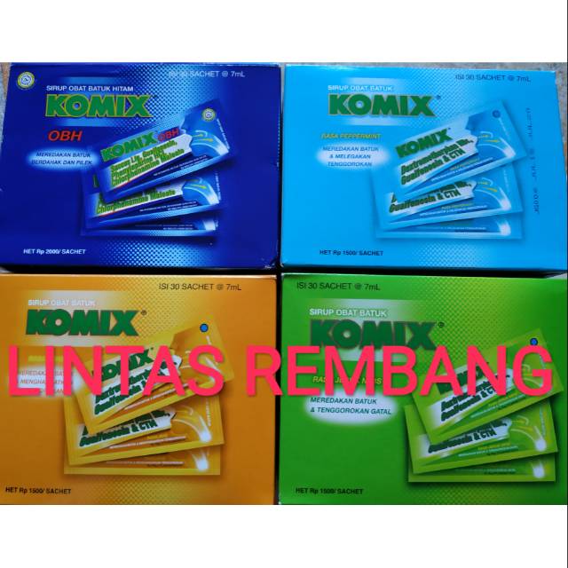 Jual KOMIX Syirup (SACHET) | Shopee Indonesia