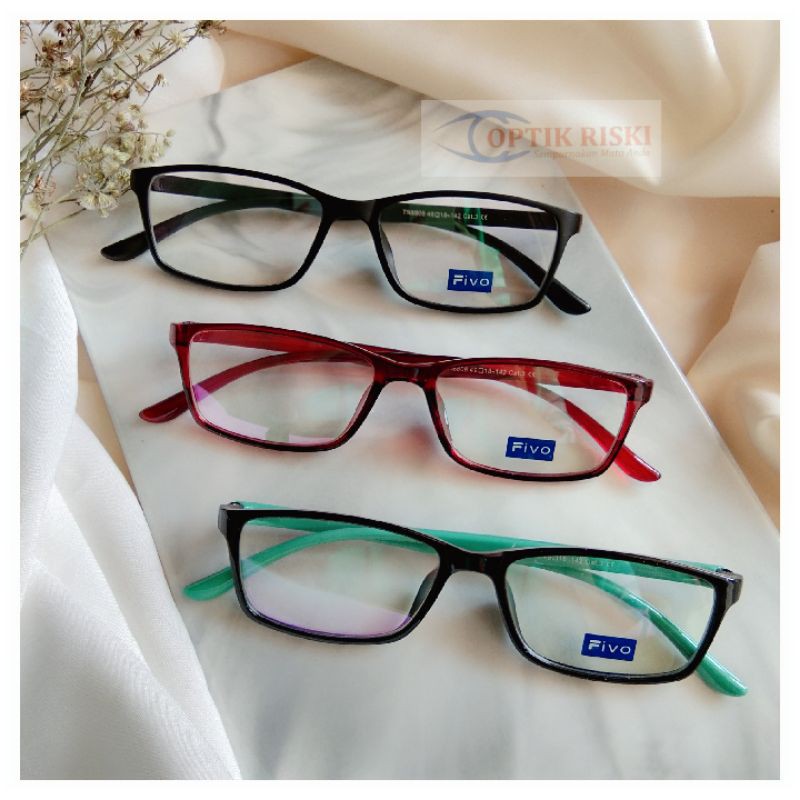 Jual Frame kacamata minus TR8808 (frame+lensa) | Shopee Indonesia