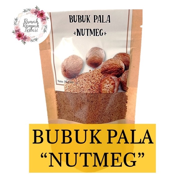 Jual BUBUK PALA | NUTMEG POWDER | 50 GRAM | Shopee Indonesia