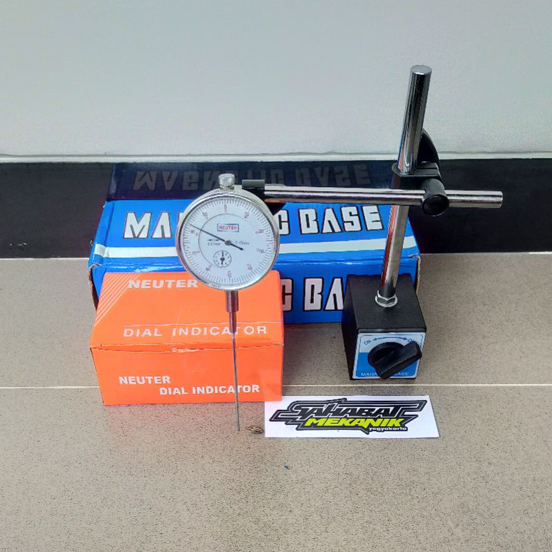 Jual dudukan dial magnetic base dayel stand magnet | Shopee Indonesia