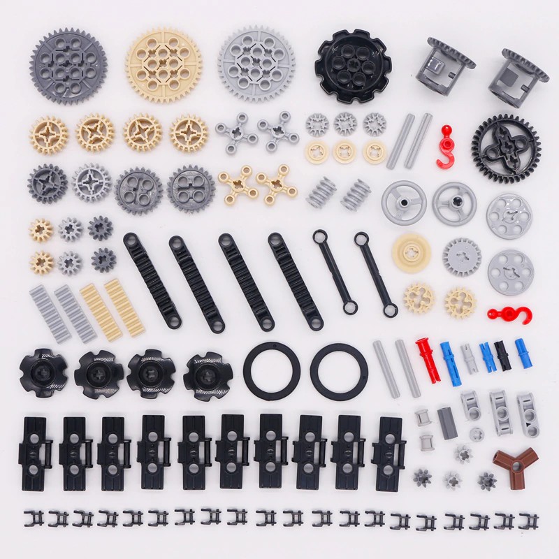 Jual Mainan Lego Anak Blocks Technic Parts Bulk Gear Axle Conector ...