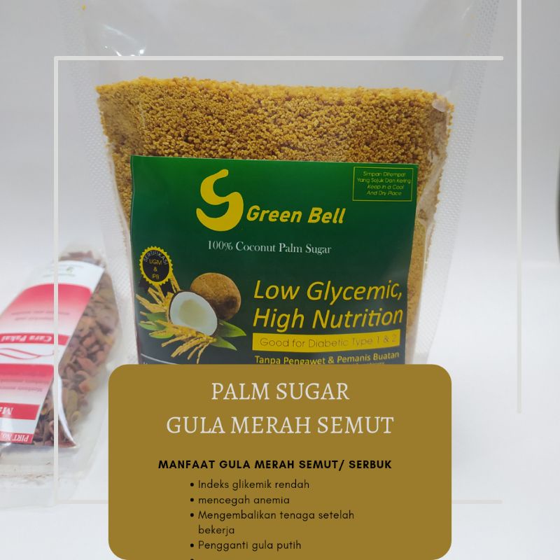 Jual gula merah semut / palm sugar / gula merah halus / (500gram ...
