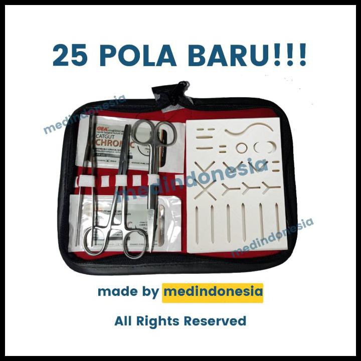Jual Alat Medis Latihan Jahit Luka / Suture Kits | Shopee Indonesia