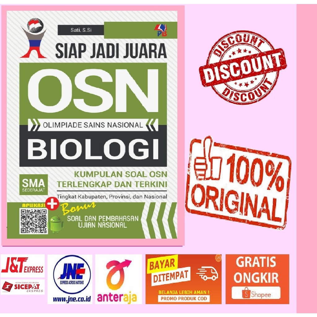 Jual Olimpiade Sains Nasional Biologi SMA - OSN Biologi SMA - Siap Jadi Juara Olimpiade Sains ...