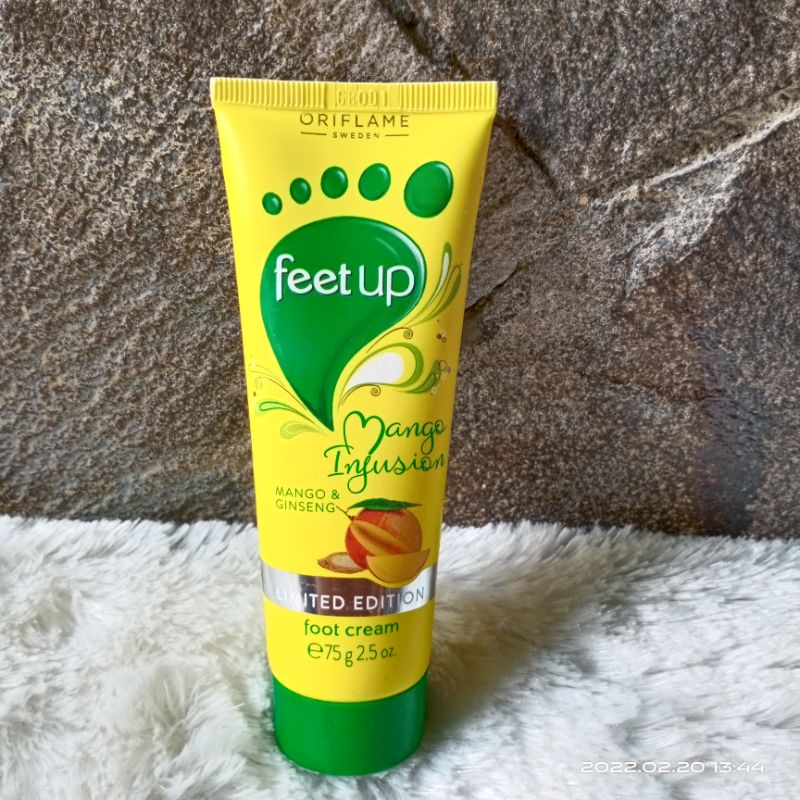 Jual Feet Up Mango Infusion Mango & Ginseng Foot Cream | Shopee Indonesia