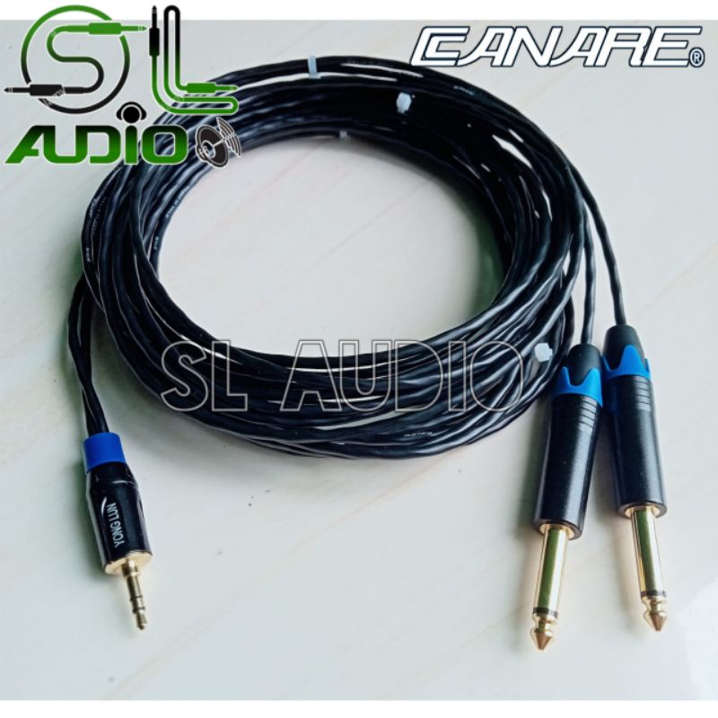 Jual kabel input dari hape / laptop ke mixer audio jack aux mini 3.5mm ...