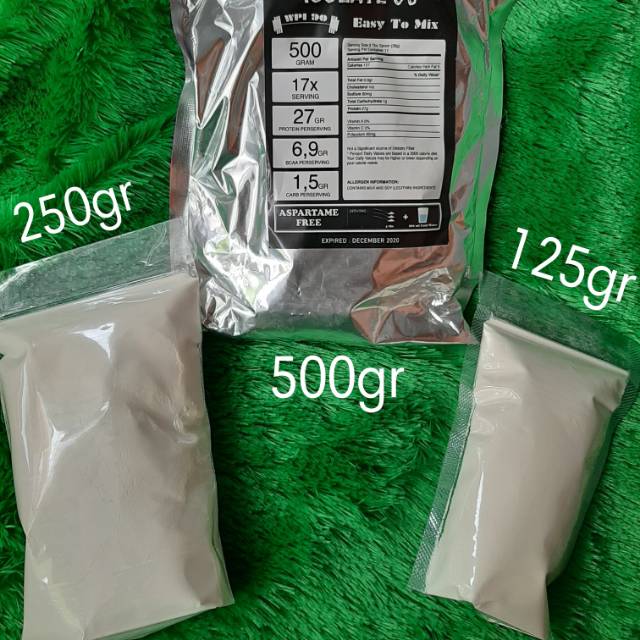 Jual Susu protein whey protein isolate 125gr | Shopee Indonesia