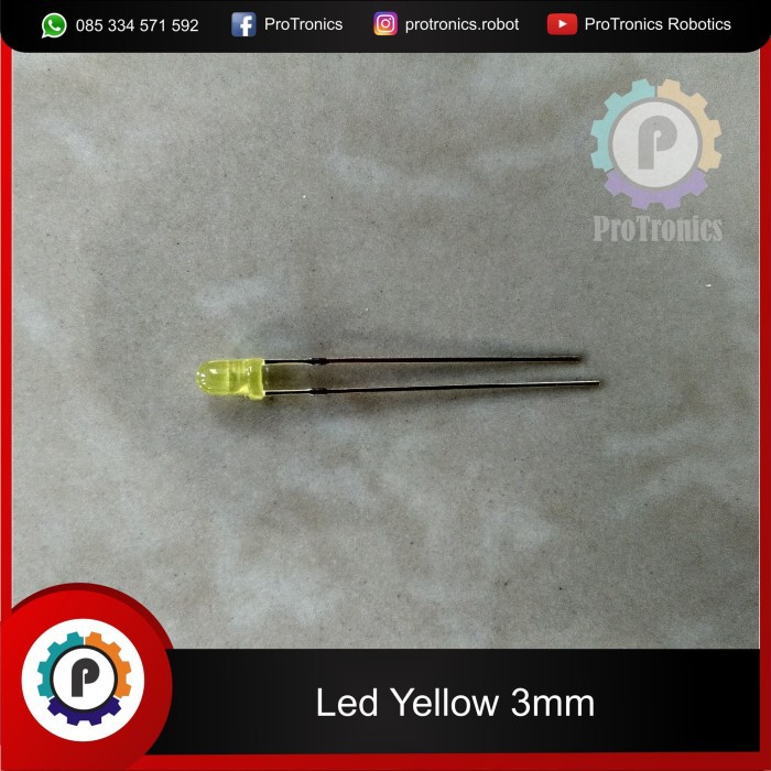 Jual Lampu Led Kuning Yellow 3mm 20pcs | Shopee Indonesia