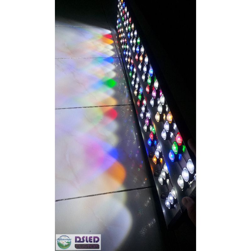 Jual Lampu led hpl aquascape 108 watt tambah lensa, full spectrum dan ...