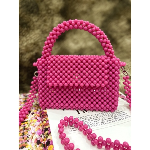 Jual postman bag | tas mote | tas wanita | tas manik | beaded bag | tas ...