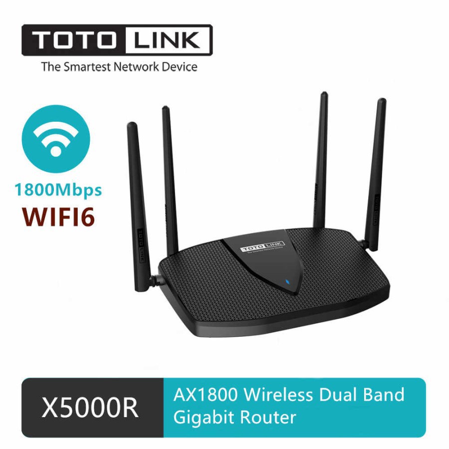 Jual TOTOLINK X5000R Wifi 6 Wireless Router | Shopee Indonesia