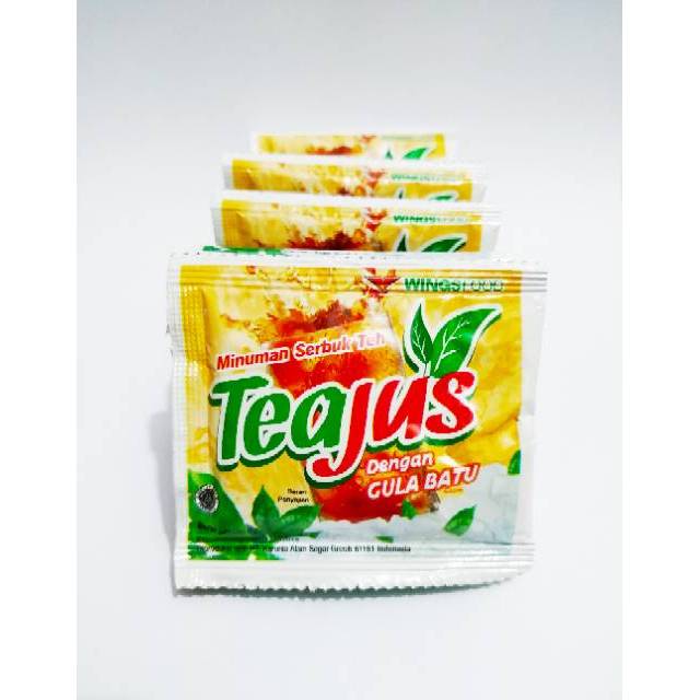 Jual TEAJUS 1rtg 10sachet | Shopee Indonesia