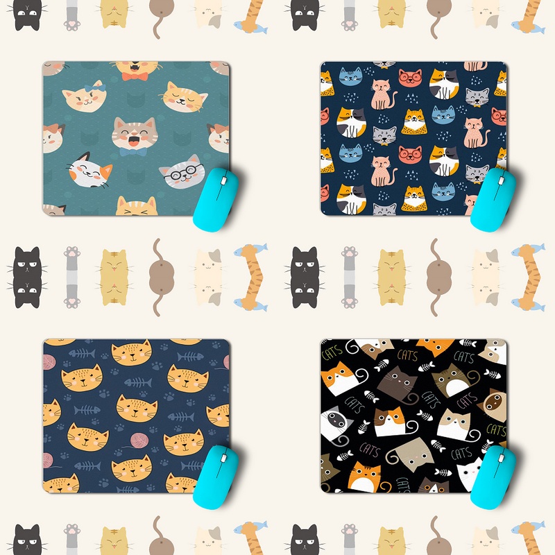 Jual Mouse Pad Motif Kucing Lucu 2 | Shopee Indonesia