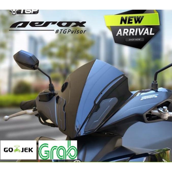 Jual Jual Windshield Visor Aerox 155 Tgp Product Pnp Ayo Order | Shopee ...