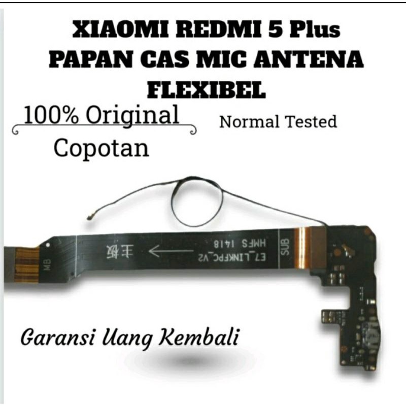 Jual xiaomi redmi 5 plus (vince) mesin bawah papan cas mic antena ...